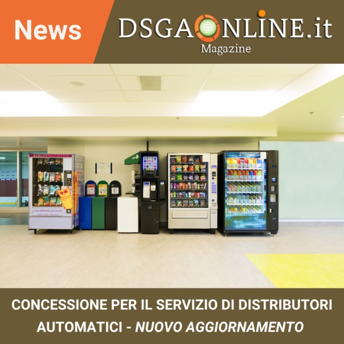 Concessione per il servizio di distributori automatici - Nuovo ...