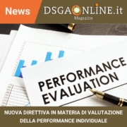 Nuova direttiva in materia di valutazione della performance individuale ...