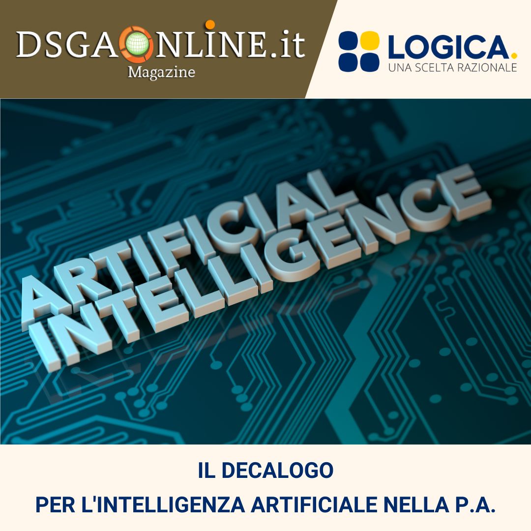Il decalogo per l'intelligenza artificiale nella P.A. - Associazione ...